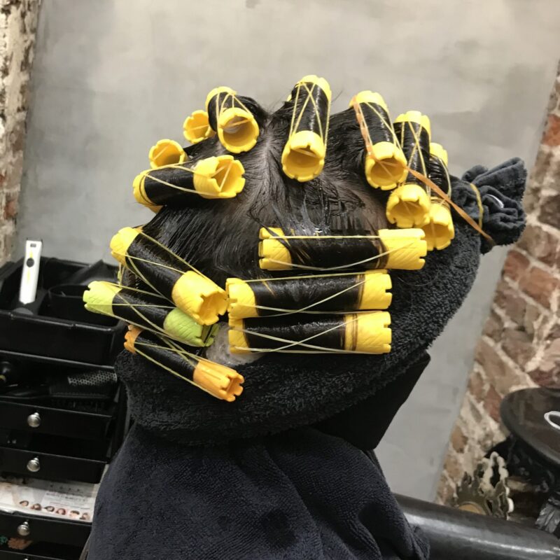 Perm process | Japanese Hairdresser TAKA in London